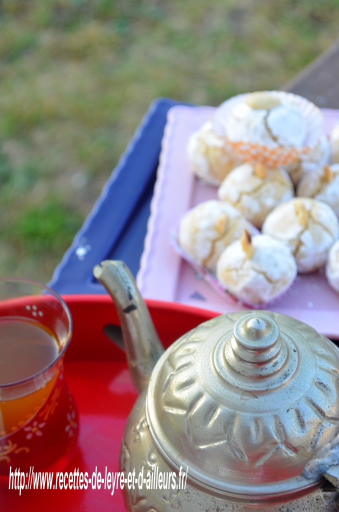 Graïba aux amandes et eau de fleur d'oranger - Ça a Leyre bon