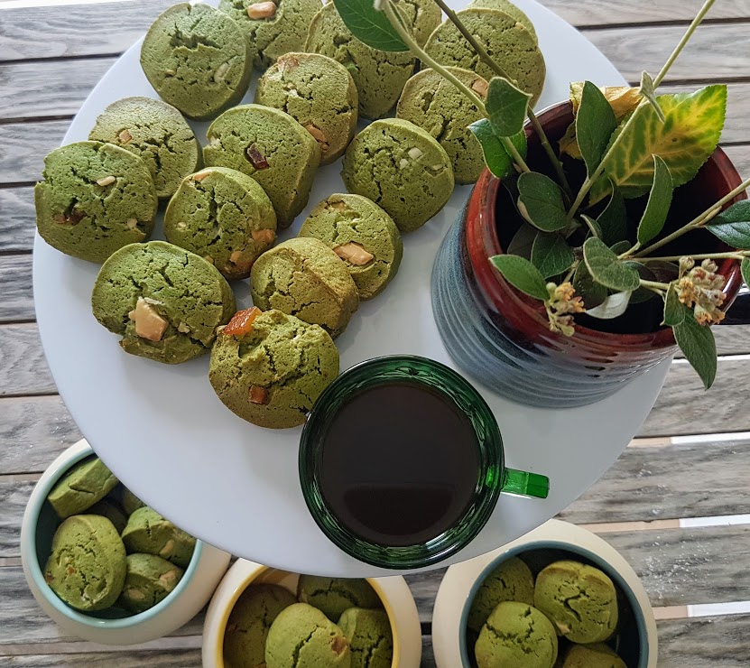 Biscuit matcha chocolat blanc - Ça a Leyre bon