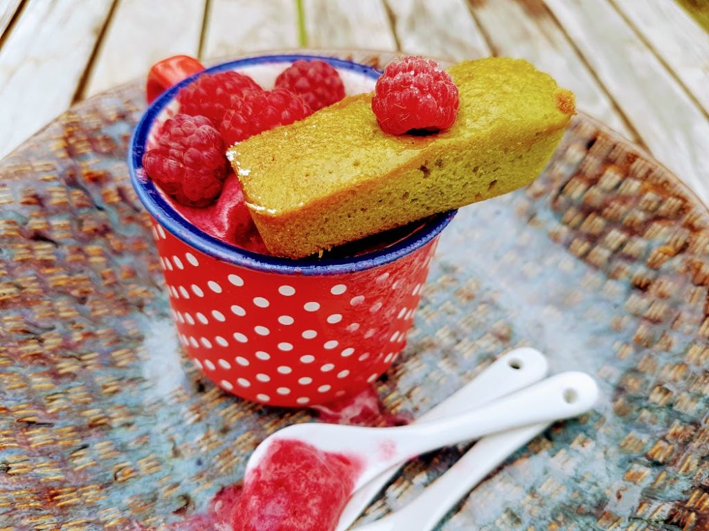 Sorbet crémeux aux fruits rouges surgelés - Ça a Leyre bon