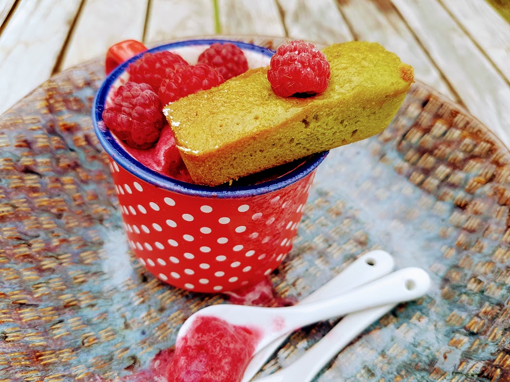Sorbet crémeux aux fruits rouges surgelés - Ça a Leyre bon