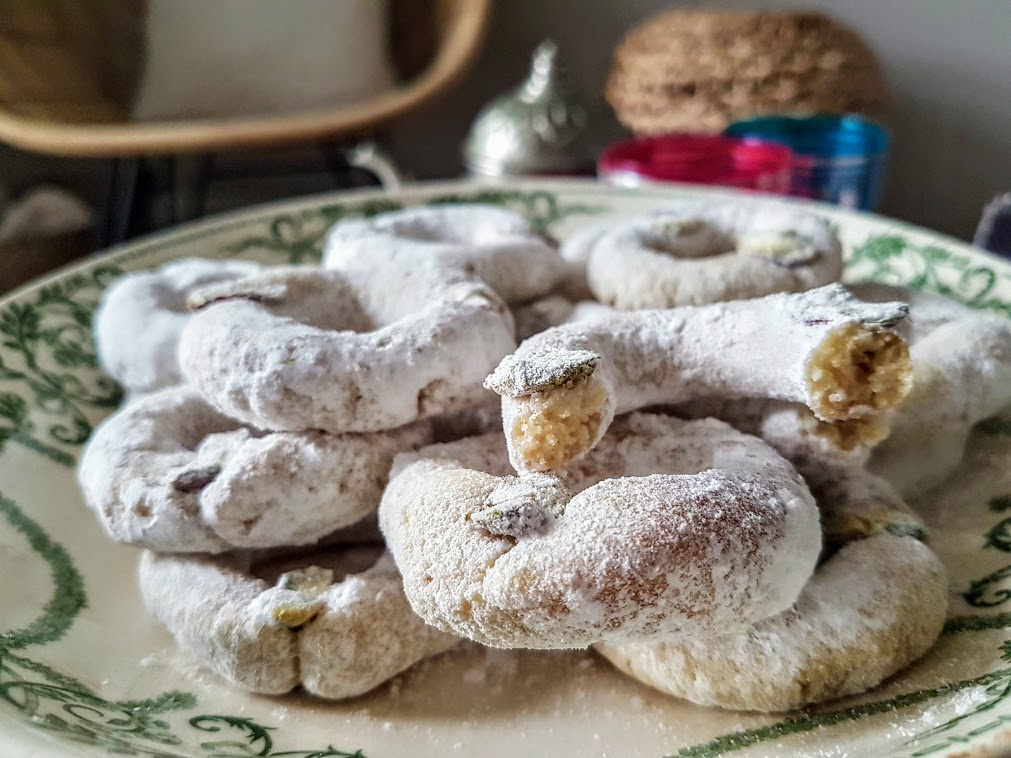 Kaâk anbar, biscuits sans gluten - Ça a Leyre bon