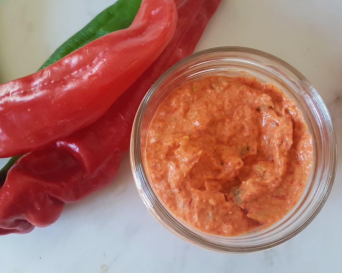 Poivrons (créme, crémeux) grillés au piment d'espelette - stérilisation ...