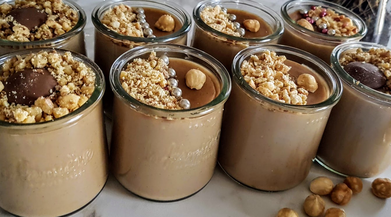 Crème aux noisettes (assida boufriwa) - Ça a Leyre bon