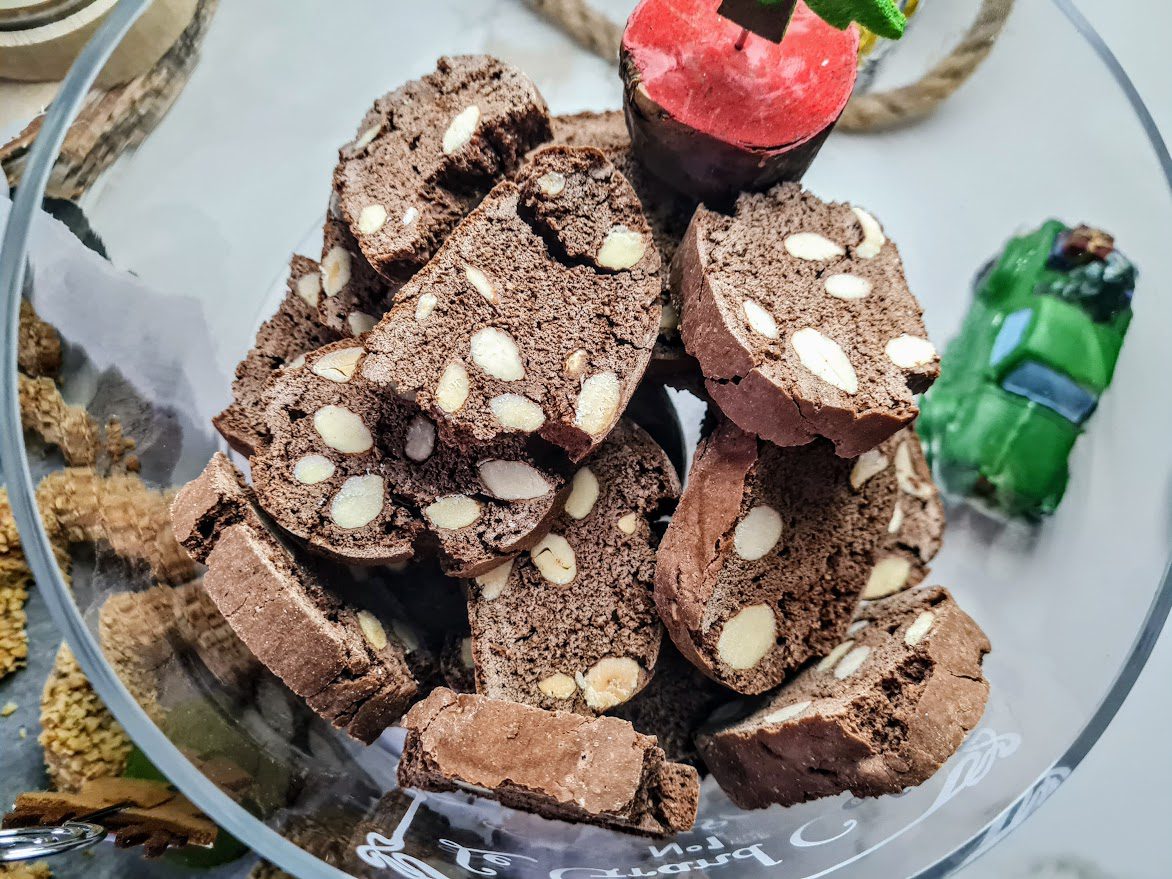 Croquants au chocolat et aux amandes - Ça a Leyre bon