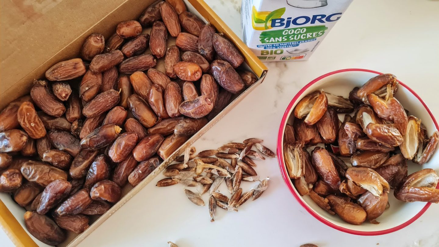 Riz au lait de coco et crème de dattes - Ça a Leyre bon