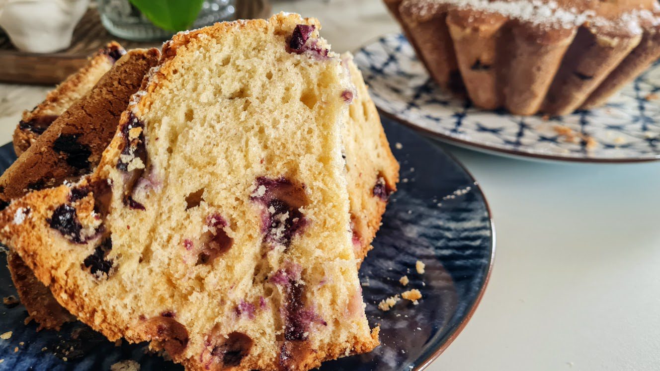 Tourte des Pyrénées (gâteau) aux myrtilles - Ça a Leyre bon