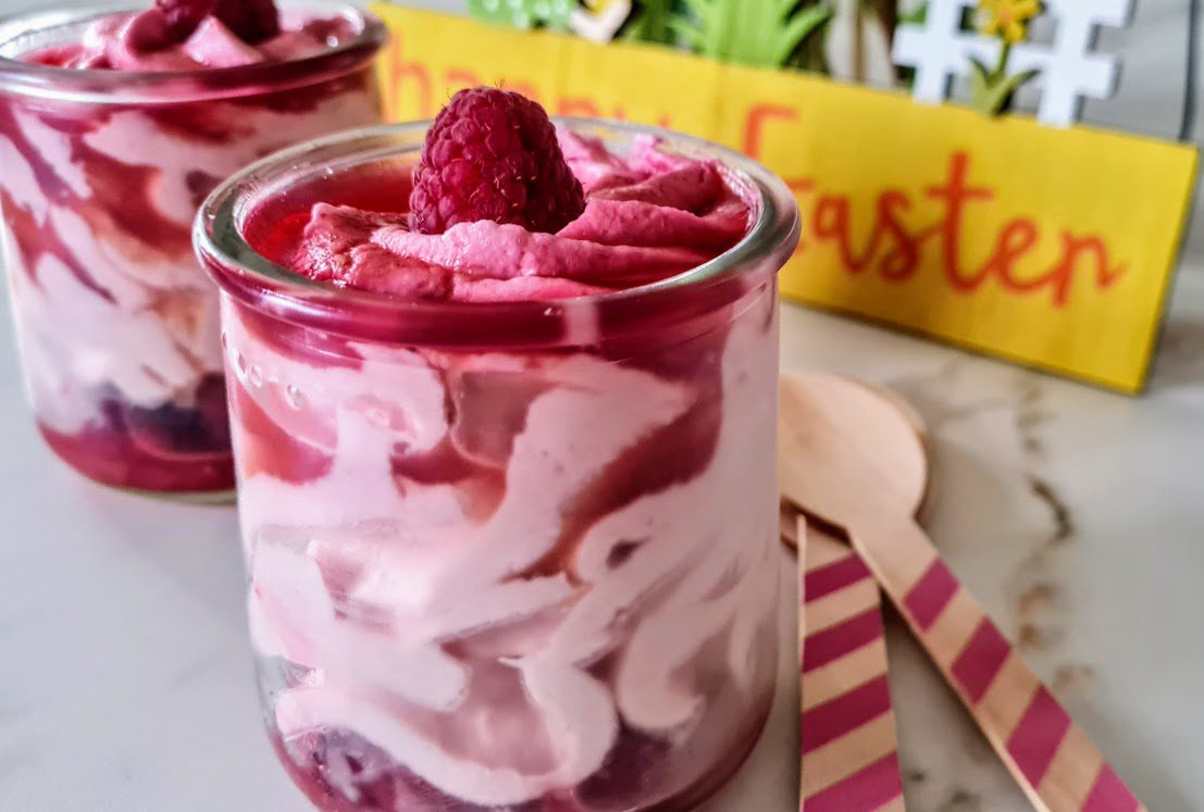 Mousse aux framboises et son coulis - Ça a Leyre bon