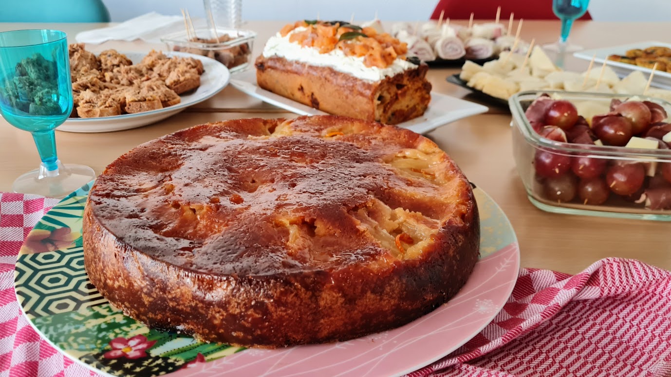 Moelleux fondant aux pommes - Ça a Leyre bon