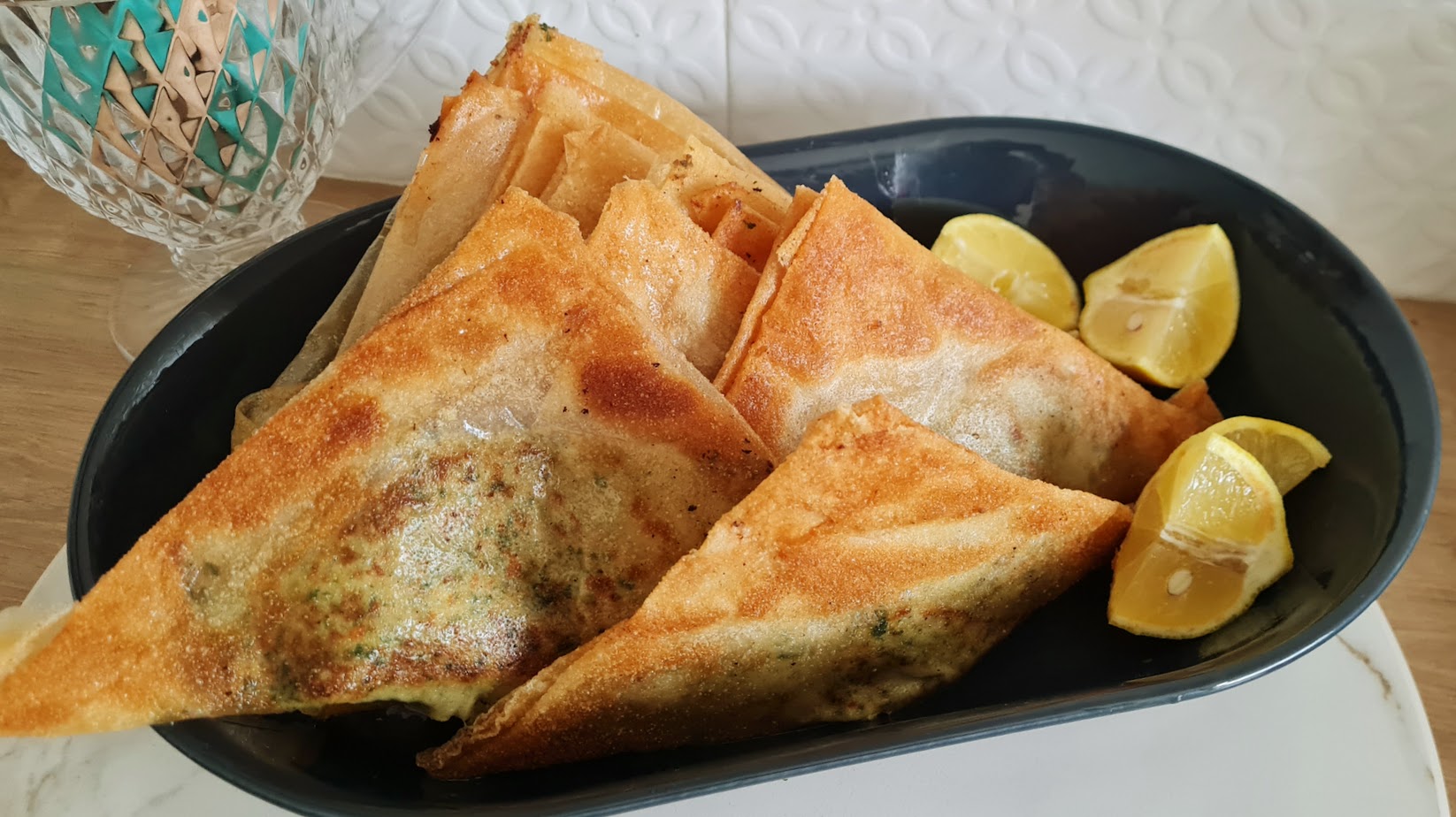 Bricks frits à la viande - Ça a Leyre bon