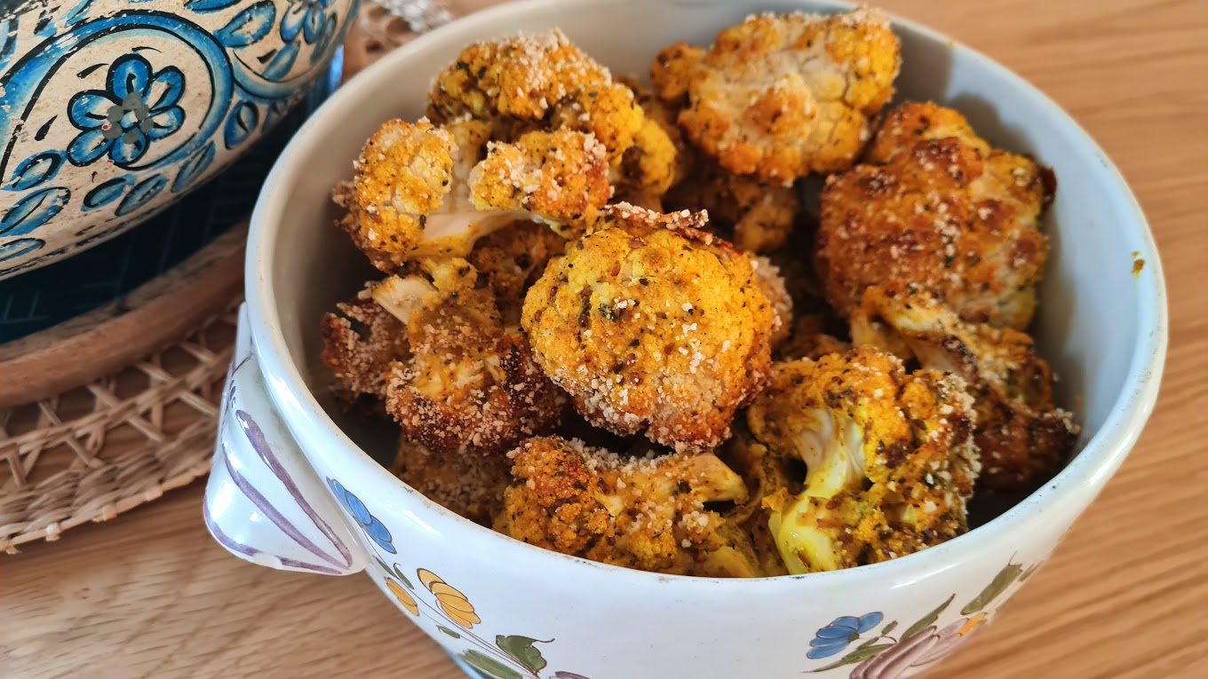 Chou fleur en fleurette cuisson au four - Ça a Leyre bon